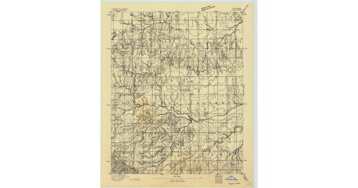 Old Maps of Loyal, OK | Pastmaps