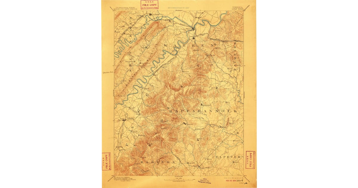 1900s (20th Century) Maps of Woodstock, VA | Pastmaps