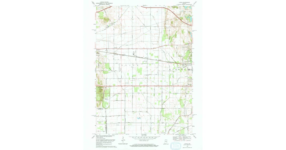 1960s Maps of New Carlisle, IN | Pastmaps