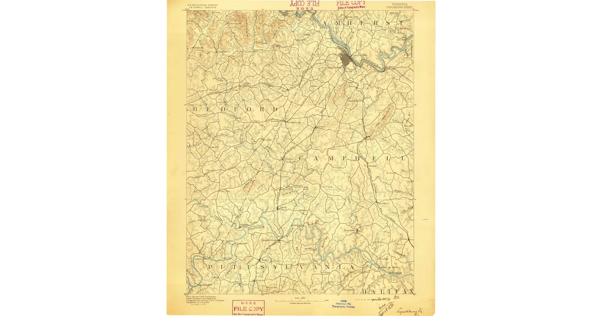 1800s (19th Century) Maps of Mount Airy, VA | Pastmaps
