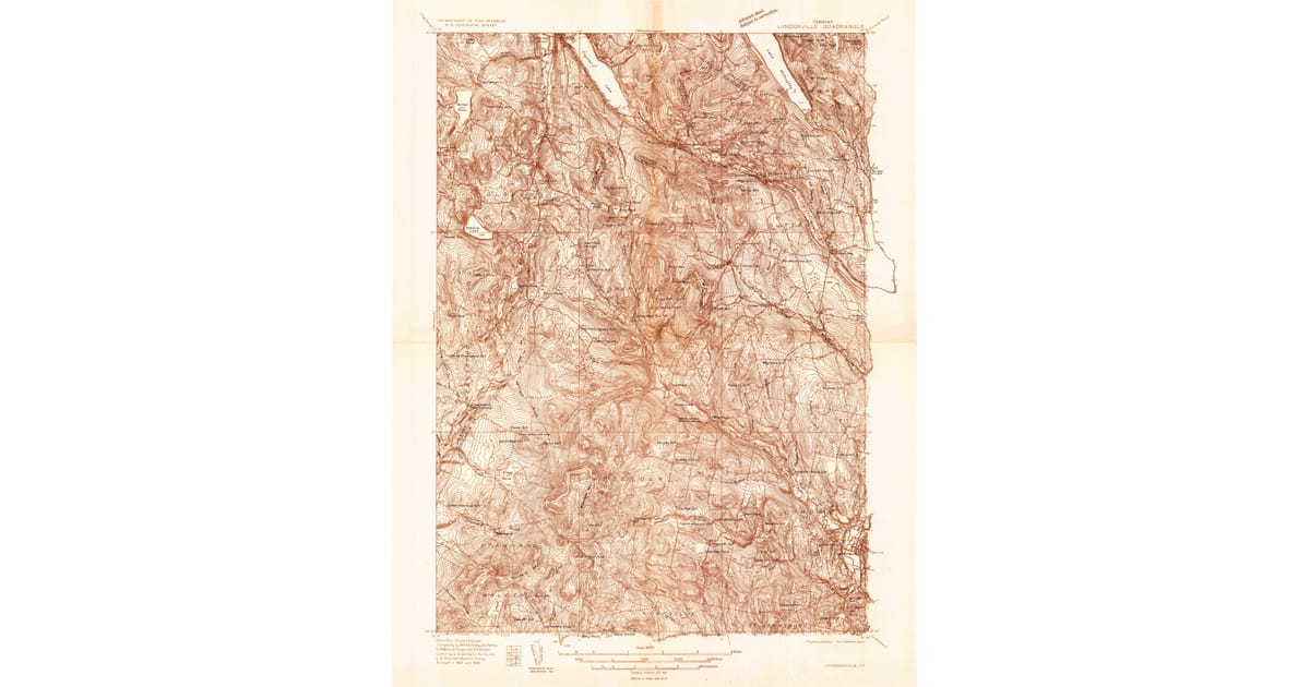 Old Maps of Wheelock, VT | Pastmaps