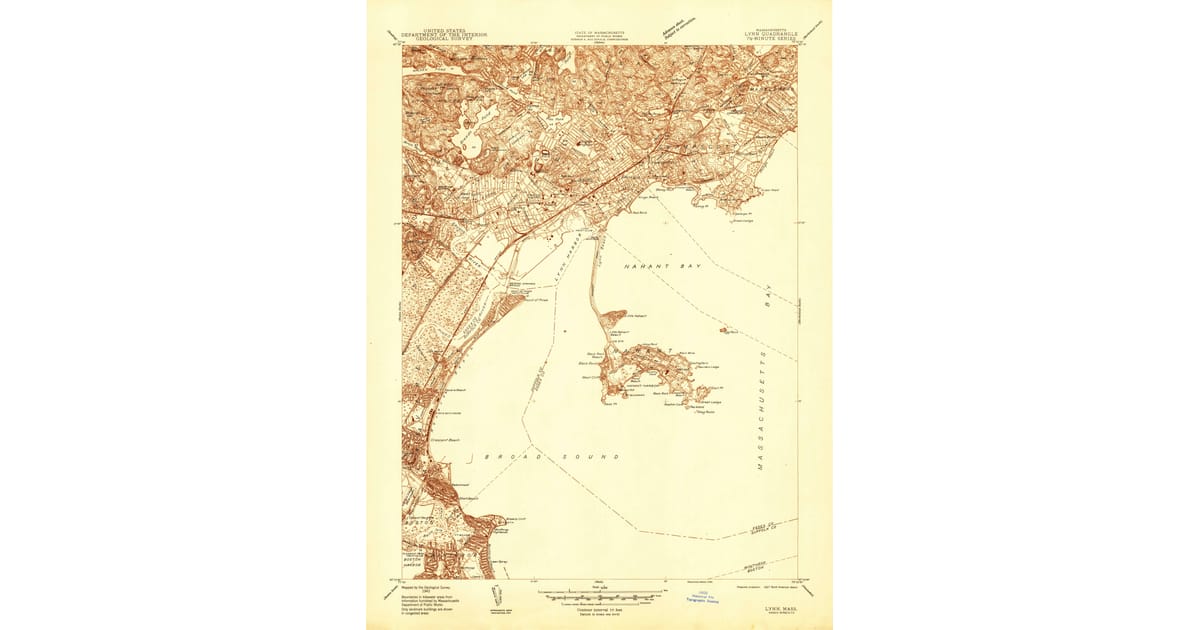 1944 Map of Lynn, MA — High-Res | Pastmaps