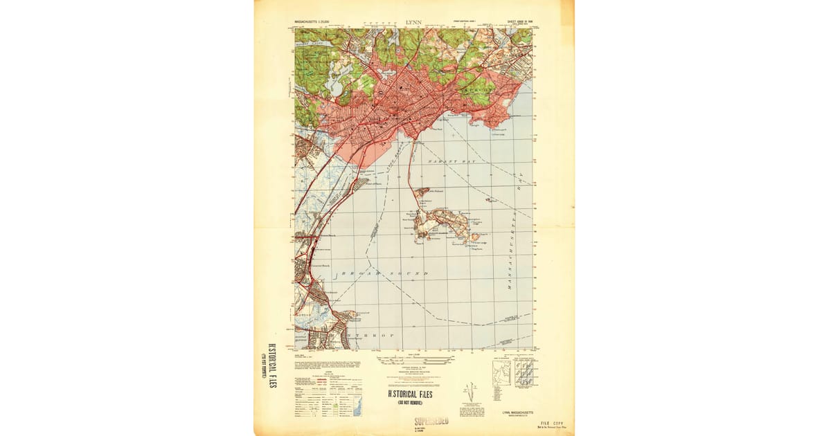 1947 Map of Lynn, MA — High-Res | Pastmaps