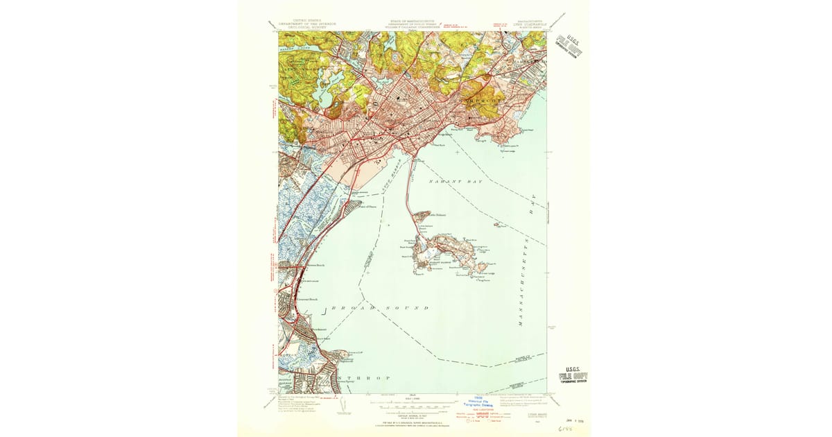 1949 Map of Lynn, MA — High-Res | Pastmaps