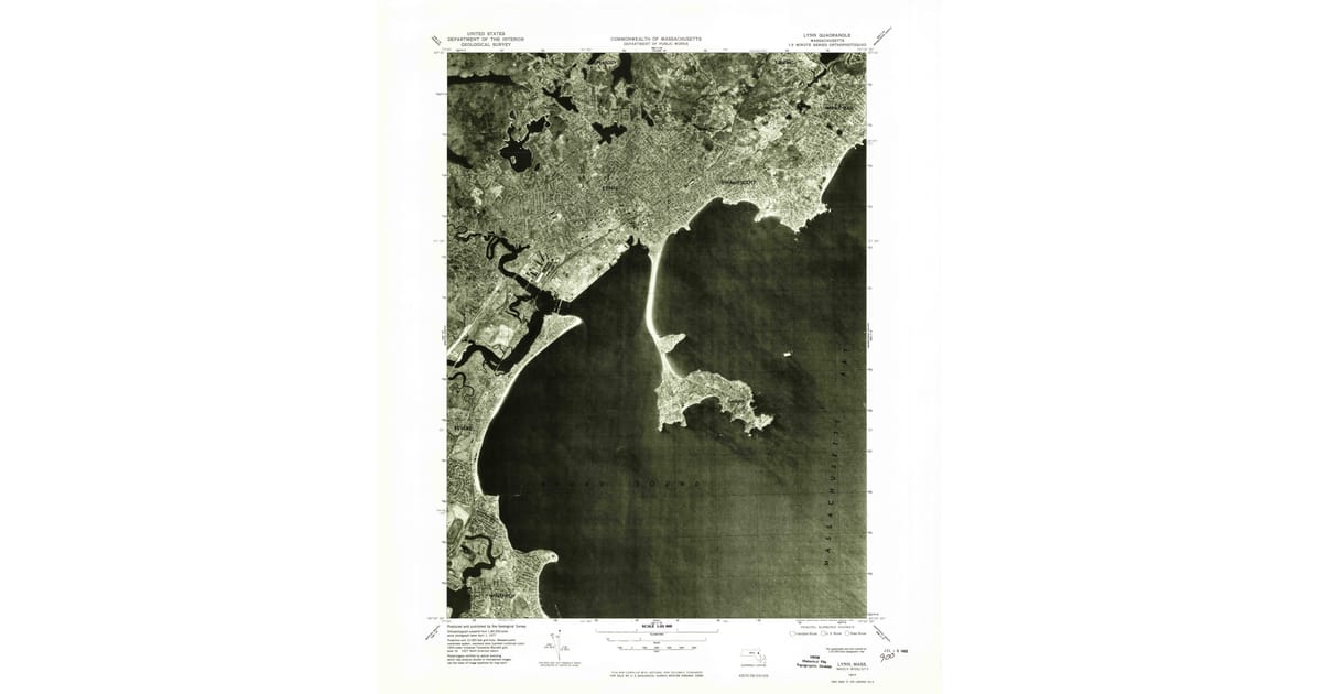 1977 Map of Lynn, MA — High-Res | Pastmaps