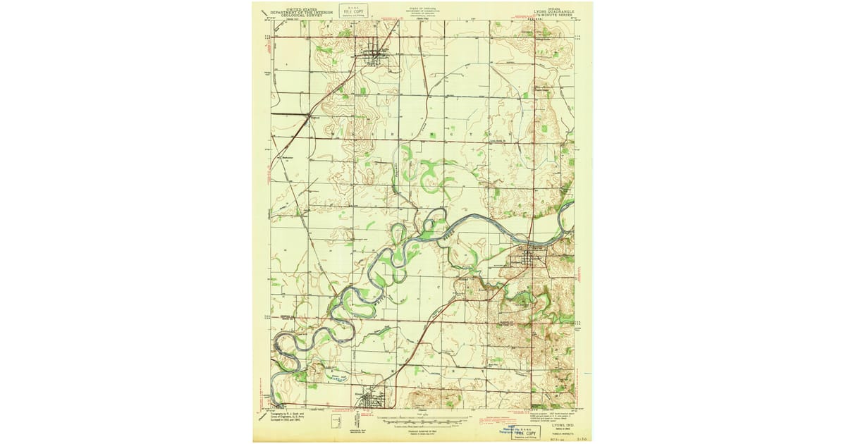 Old Maps of Daviess County, IN | Pastmaps