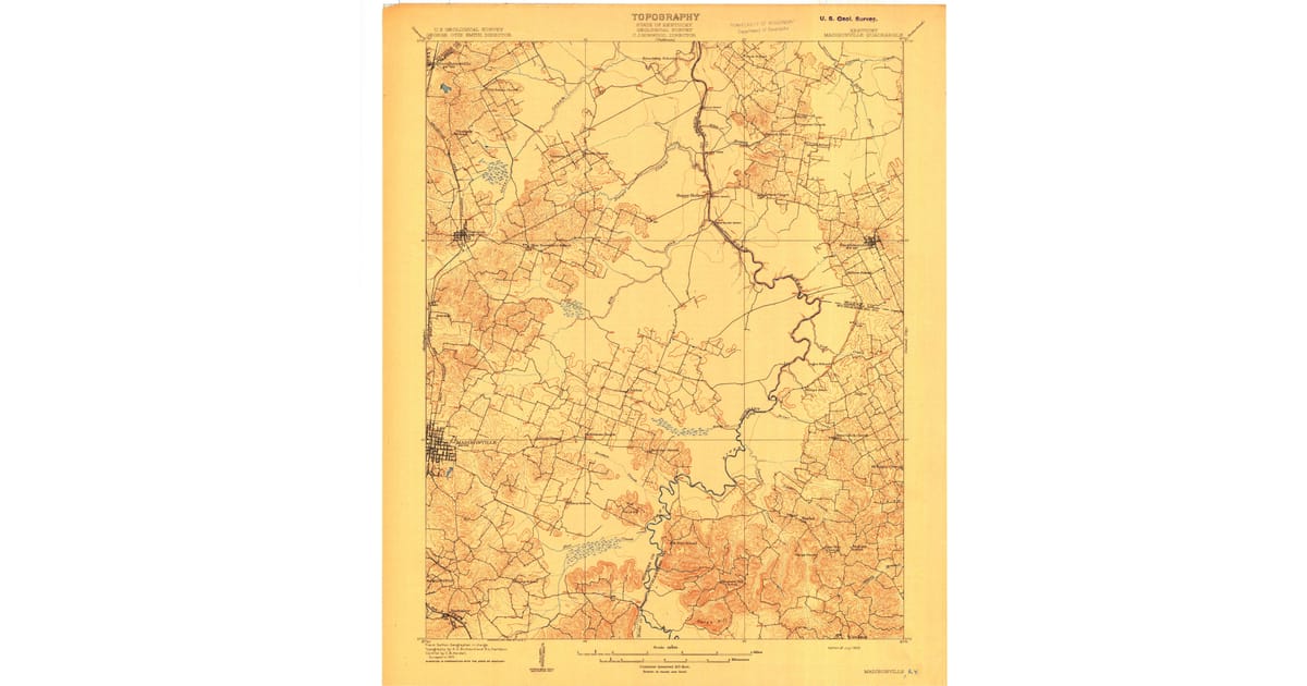 Old Maps of Graham, KY | Pastmaps