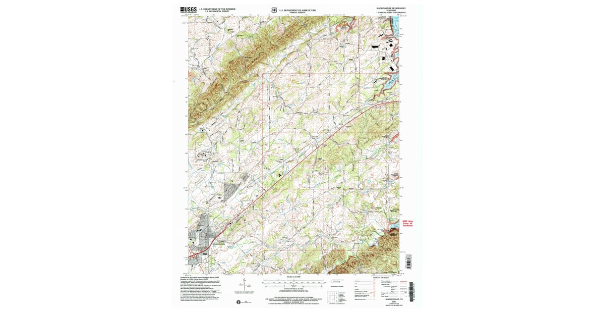 2000s (21st Century) Maps of Loudon County, TN | Pastmaps