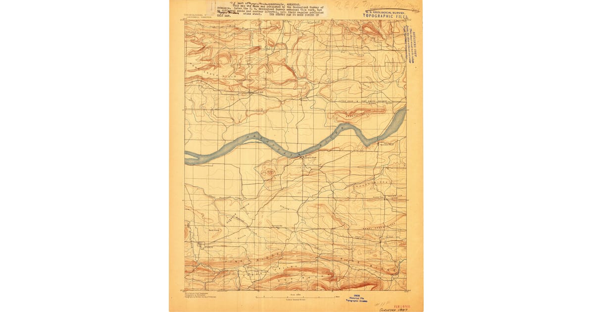 1880s Maps of Franklin County, AR | Pastmaps