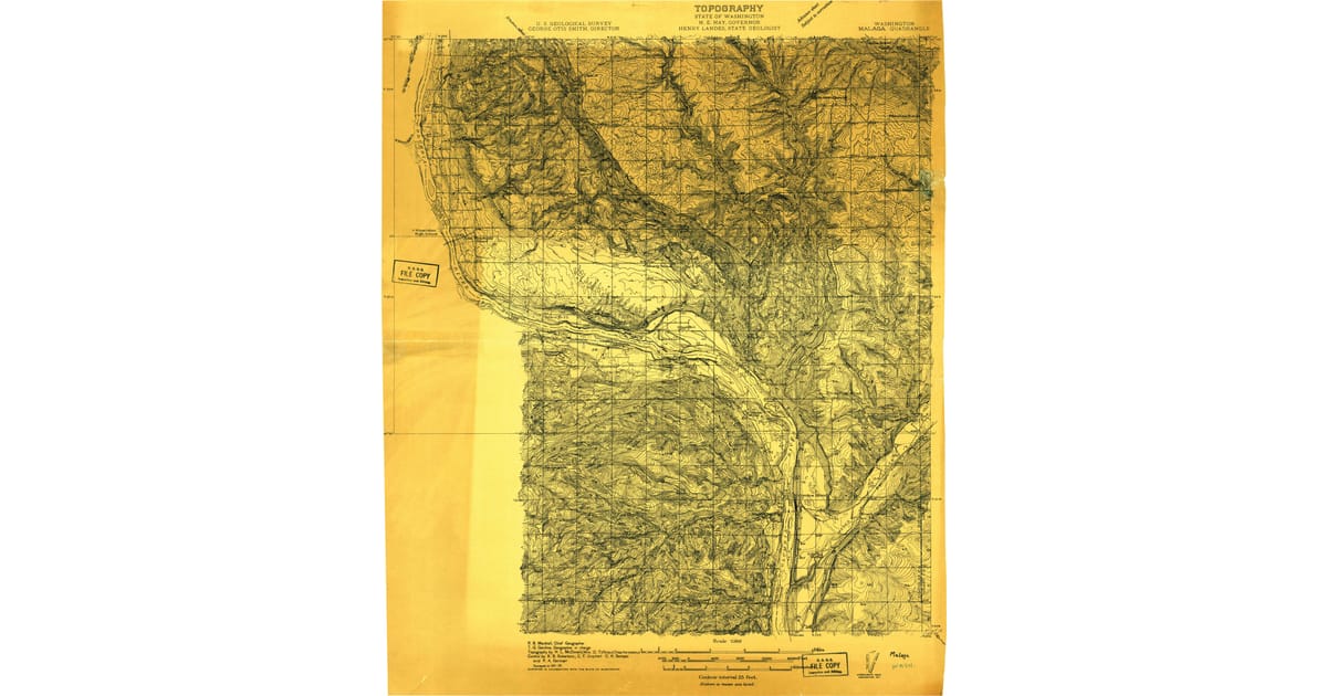 1910s Maps of Chelan County, WA | Pastmaps