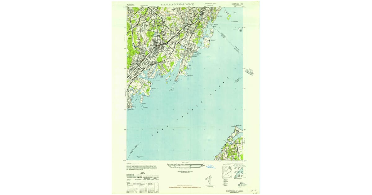 1940s Maps of Orienta, Village of Mamaroneck | Pastmaps