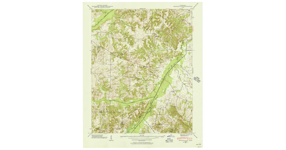 1940s Maps of Henry County, TN | Pastmaps