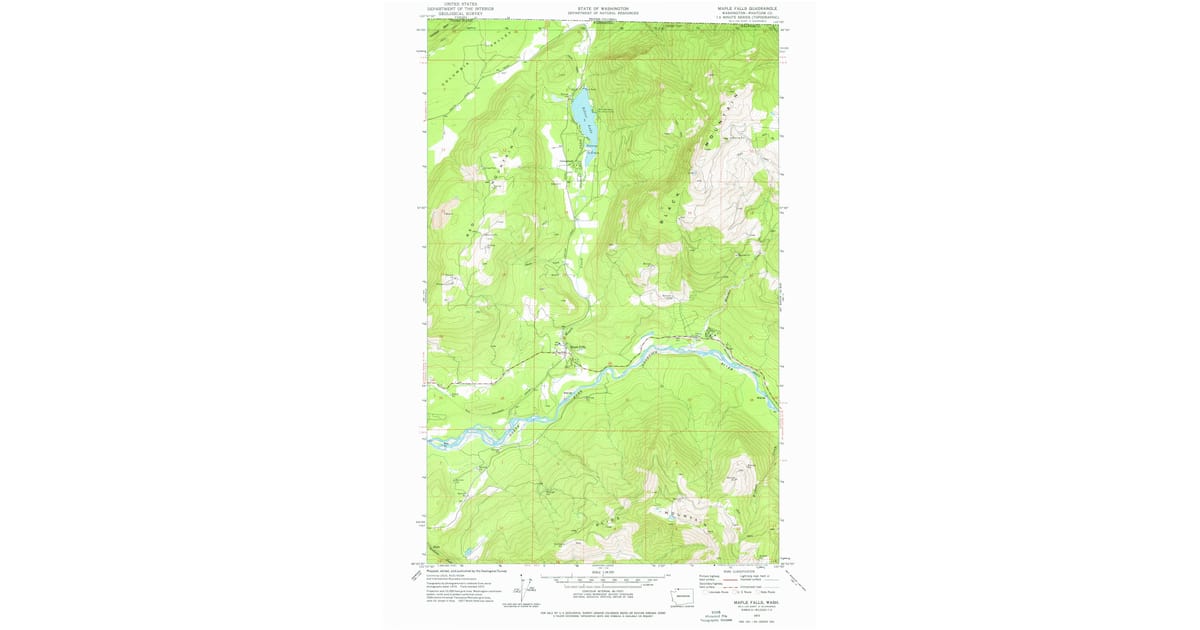 1970s Maps of Whatcom County, WA | Pastmaps