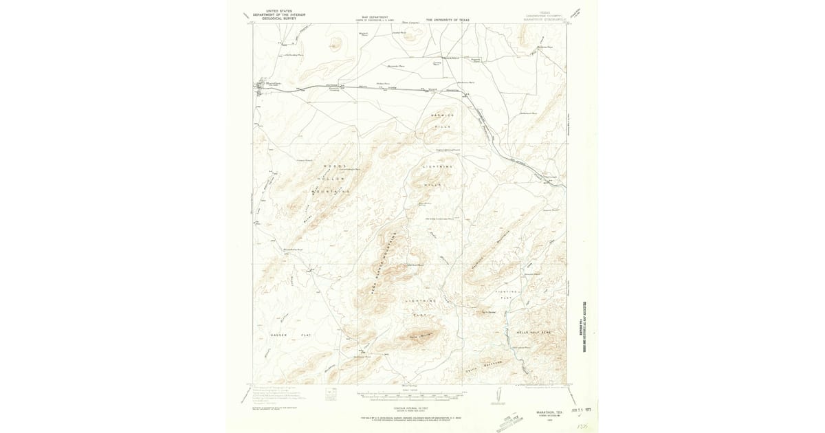Old Maps of Ansley Place, TX | Pastmaps