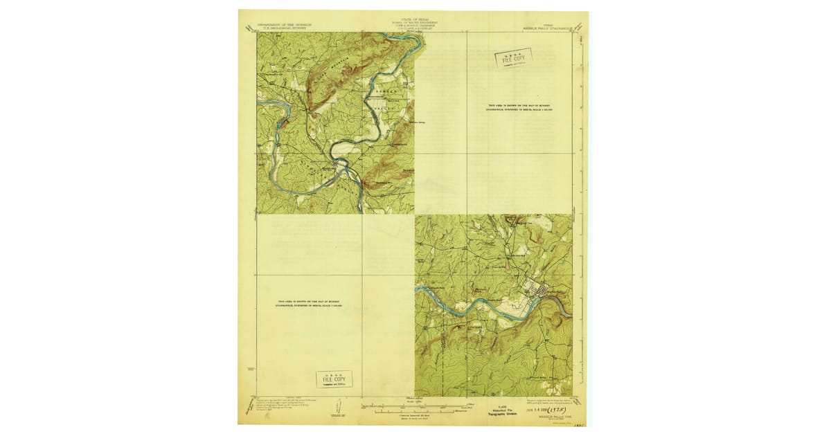 1920s Maps of Sandy Harbor, TX | Pastmaps
