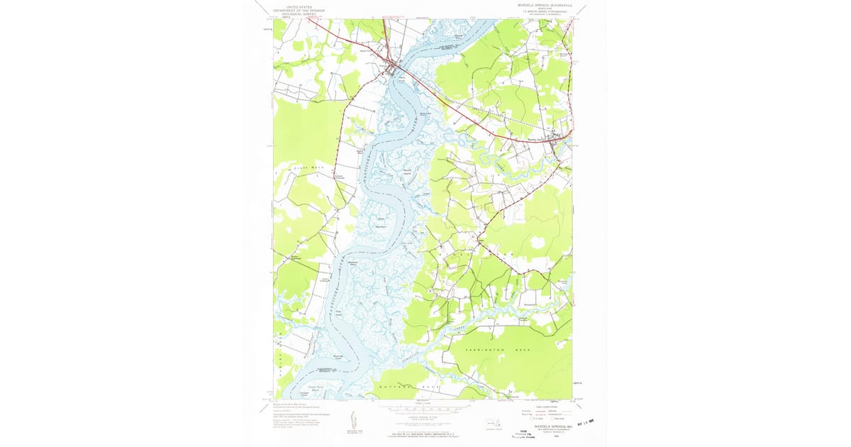 1940s Maps of Spring Grove, MD | Pastmaps