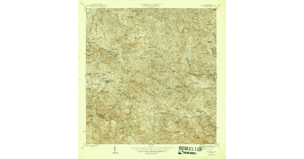 1940s Maps of Palo Prieto, Las Marías | Pastmaps