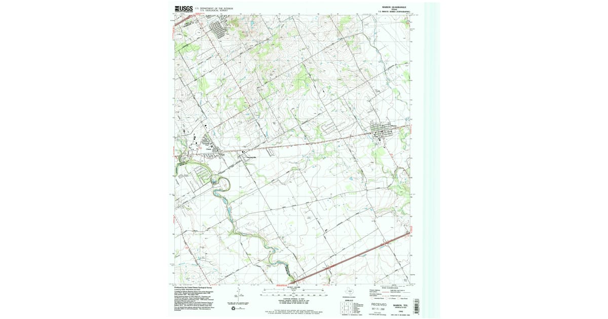 1990s Maps of Schertz, TX | Pastmaps
