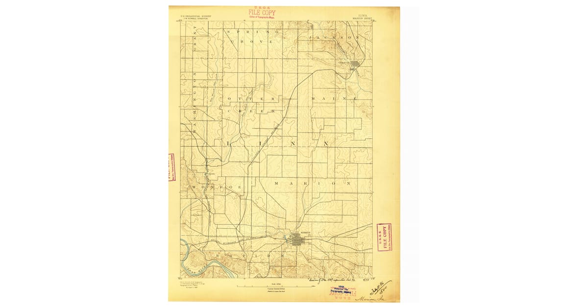 Old Maps of Alice, IA | Pastmaps
