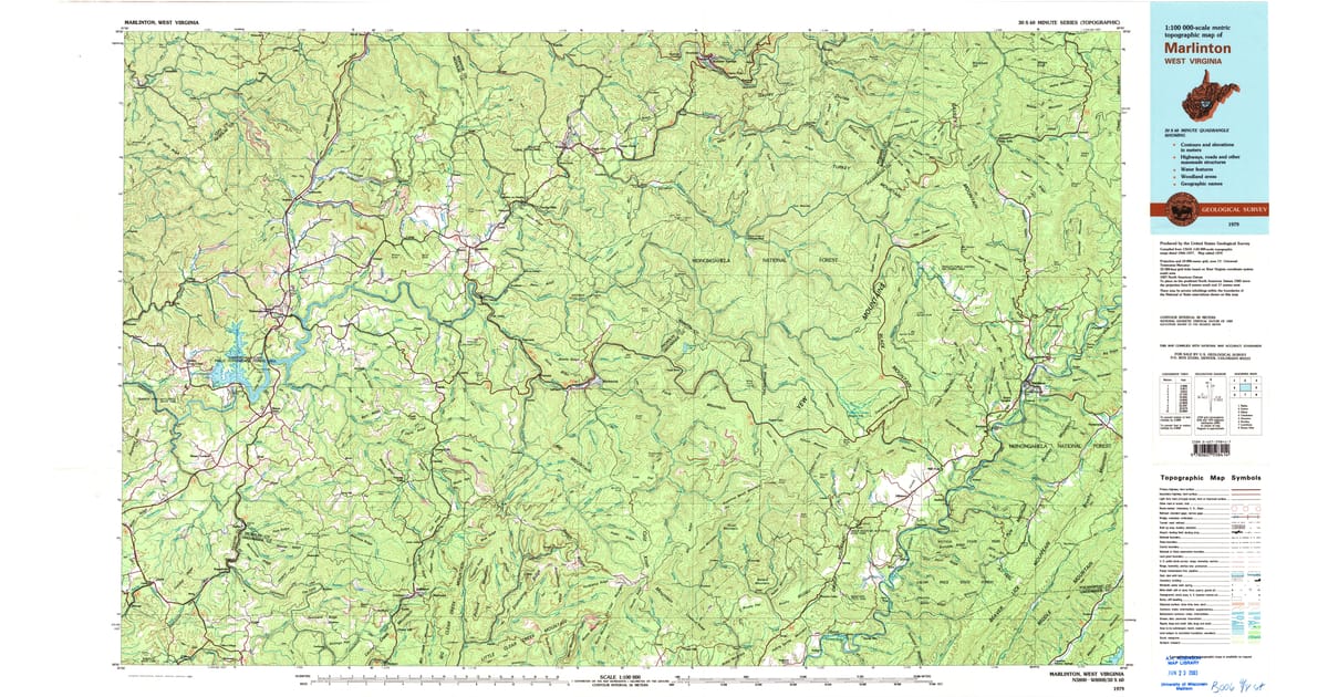 1970s Maps of Runa, WV | Pastmaps