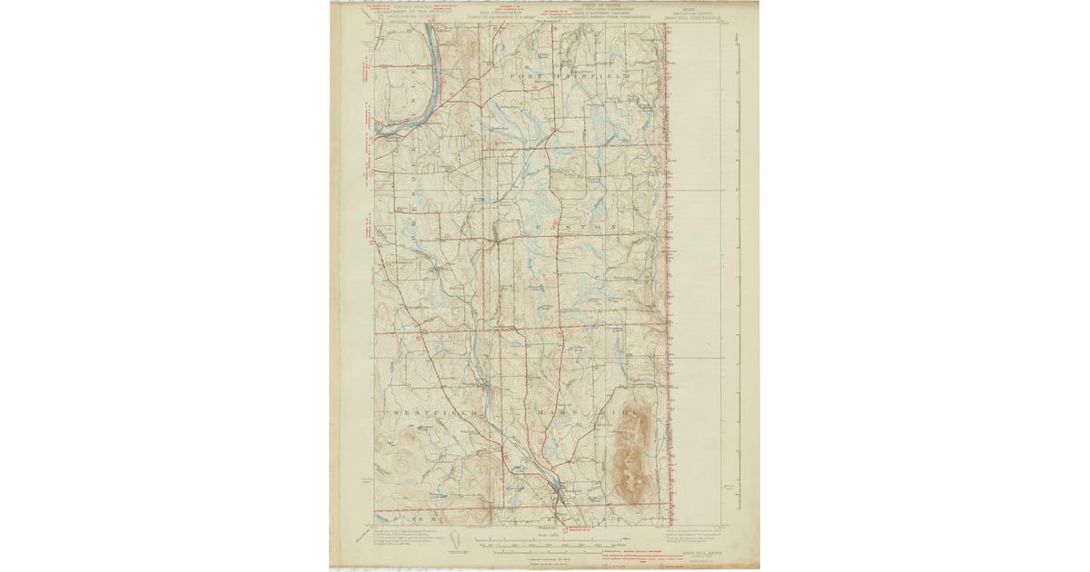1940s Maps of Mars Hill, ME | Pastmaps