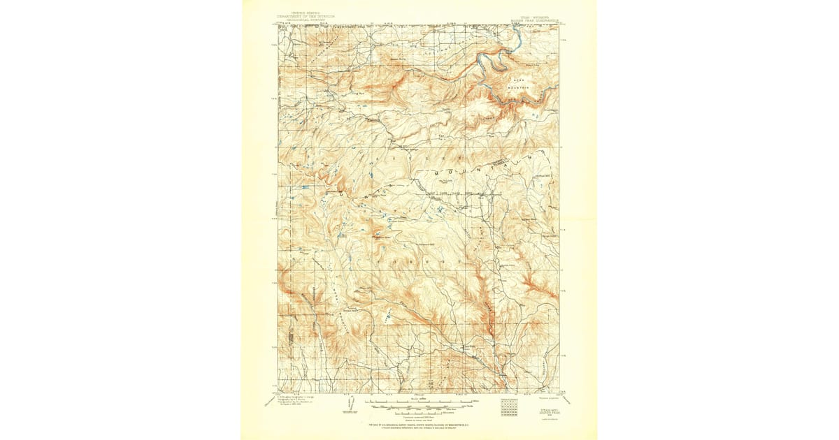 1900-1909 Maps of Manila, UT | Pastmaps