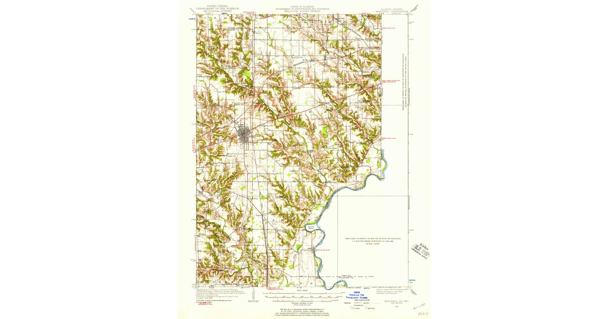 Old Maps of Edgar County, IL | Pastmaps