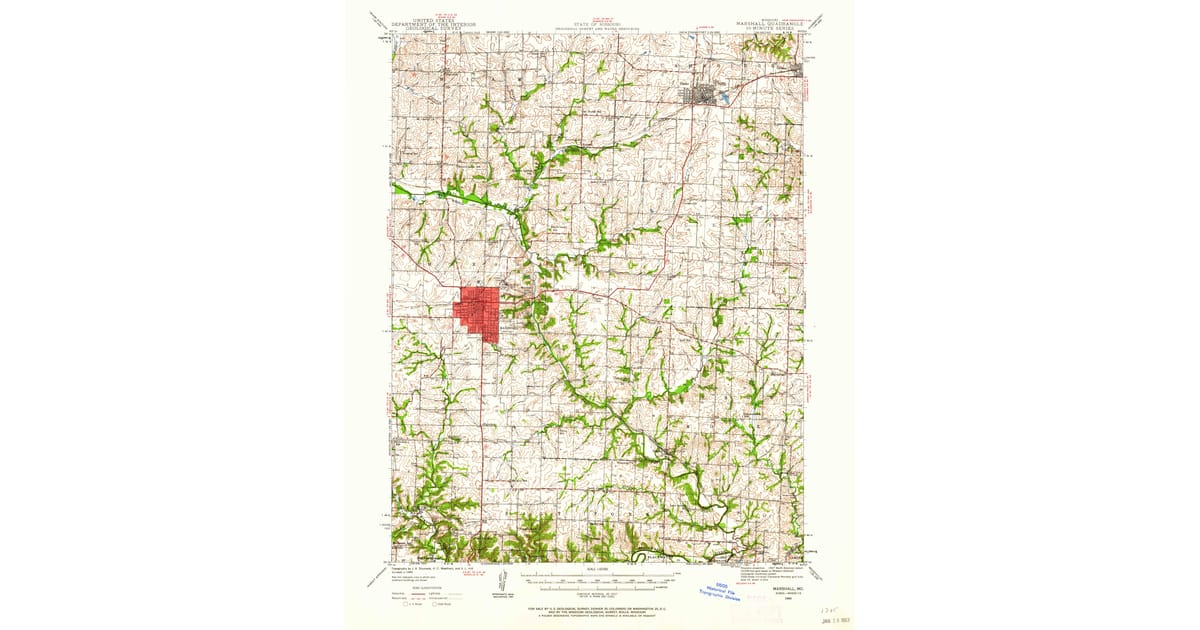 1940s Maps of Cooper County, MO | Pastmaps