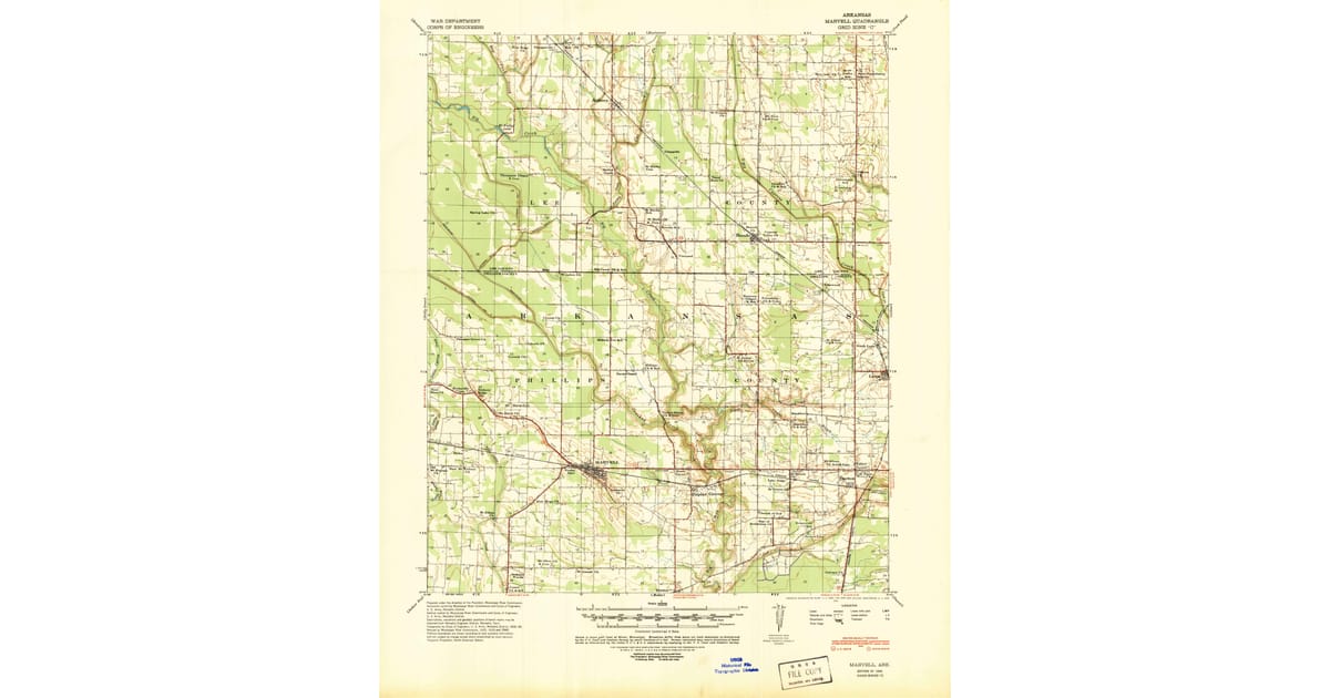 Old Maps of Barton, AR | Pastmaps