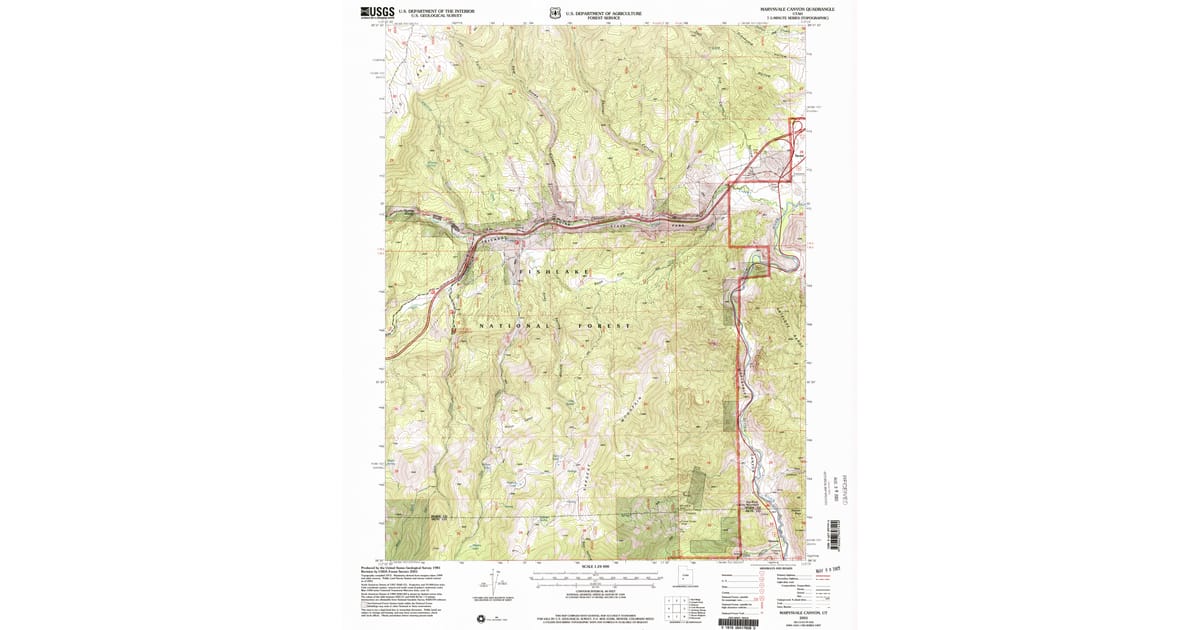 2000s (21st Century) Maps of Sevier, UT | Pastmaps