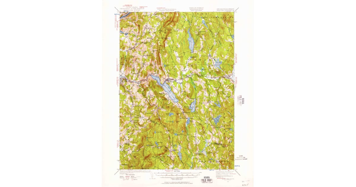Old Maps of Enfield, NH | Pastmaps