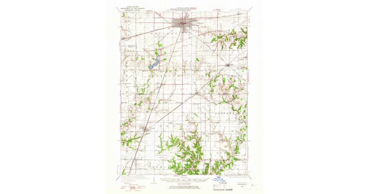 Old Maps of Lerna, IL | Pastmaps