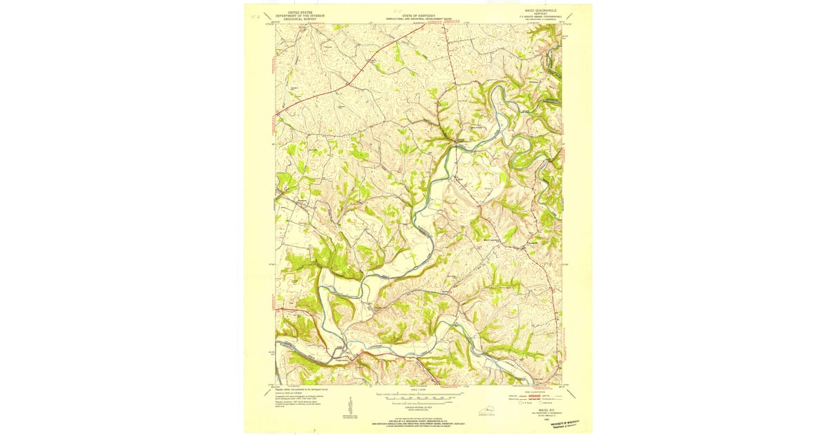 Old Maps of Mooresville, KY for Academic Research | Pastmaps