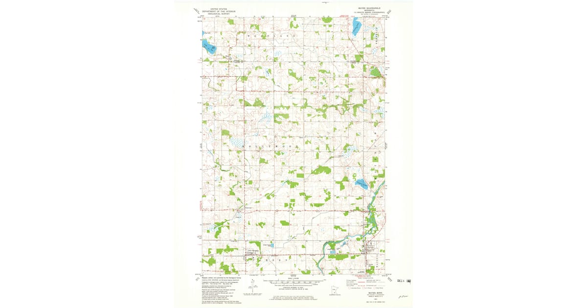 1980s Maps of Mayer, MN | Pastmaps