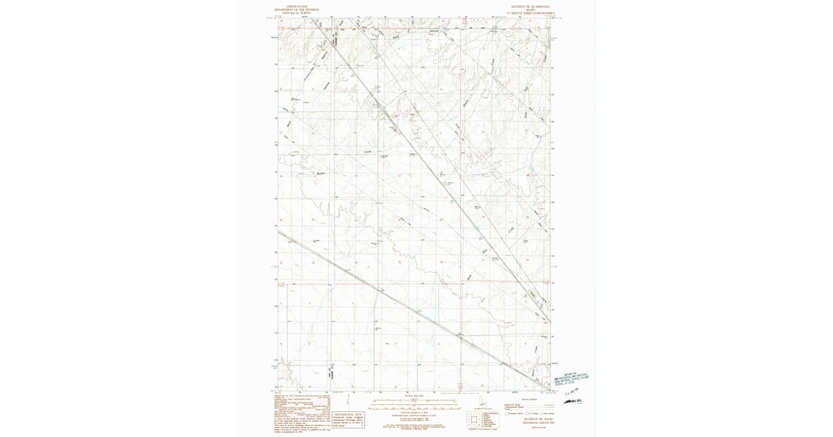 1990s Maps of Ada County, ID | Pastmaps
