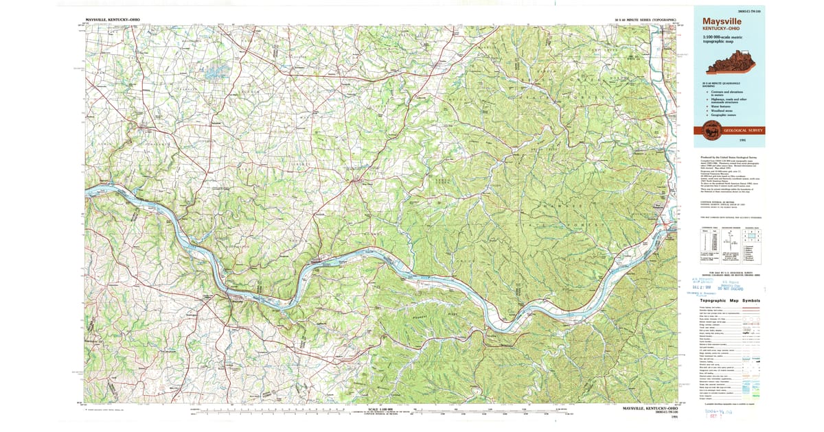 1990s Maps of Bracken County, KY | Pastmaps