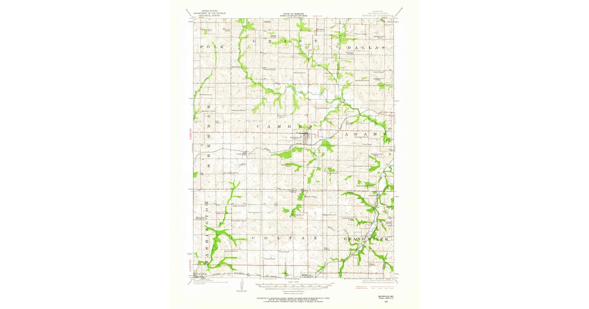 Old Maps of Cameron, MO | Pastmaps