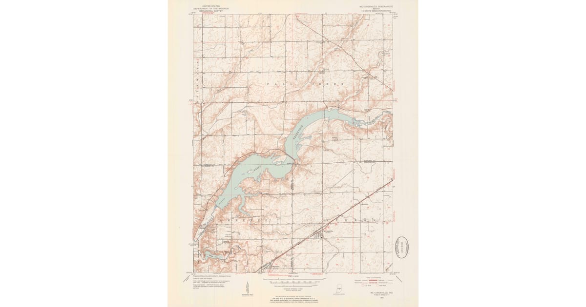 Old Maps of Indian Lake, Lawrence | Pastmaps