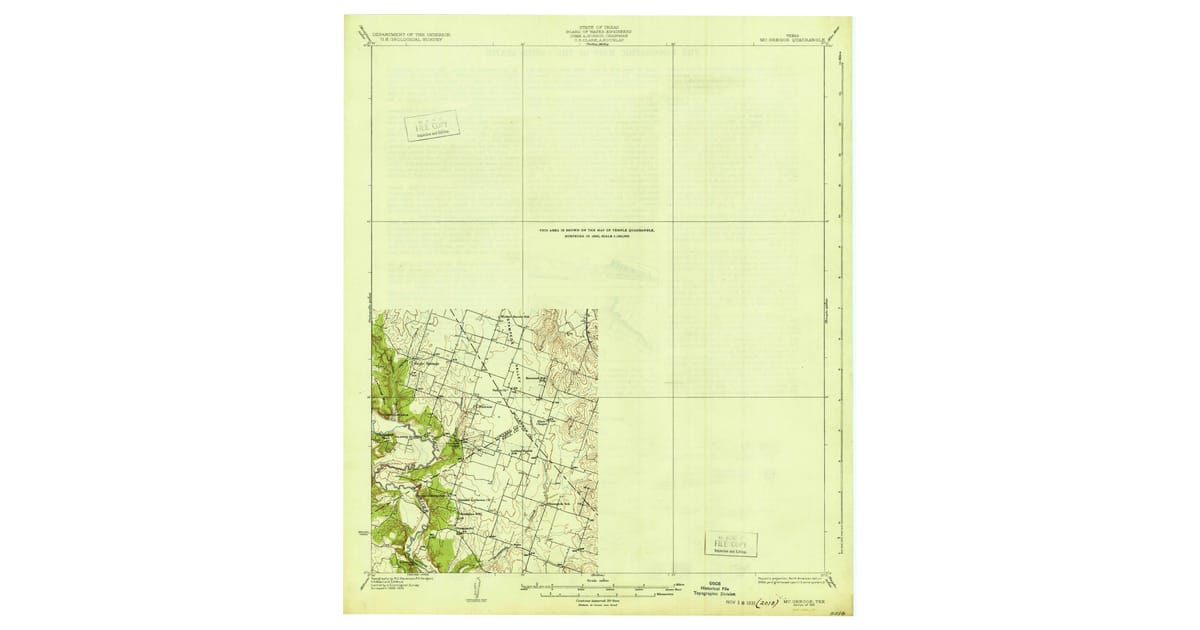 1930s Maps of Falls County, TX | Pastmaps