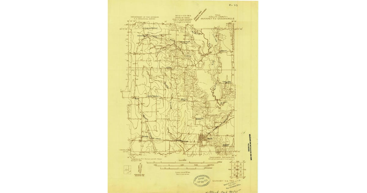 Old Maps of Branch, TX for Genealogy | Pastmaps