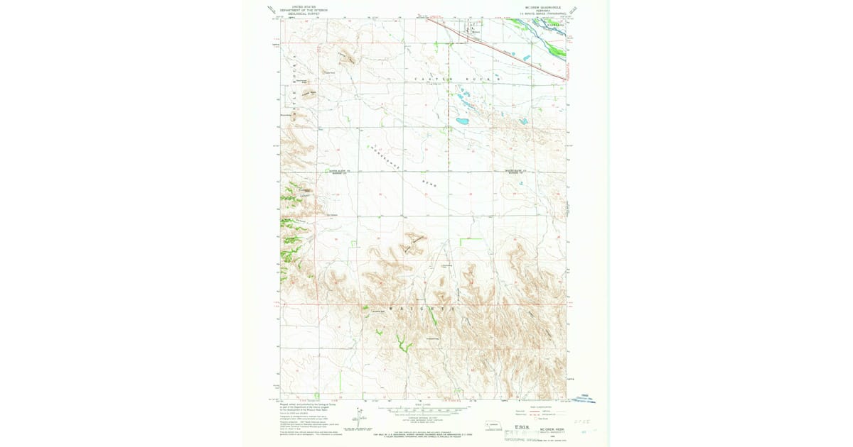 1965 Map of McGrew, NE — High-Res | Pastmaps