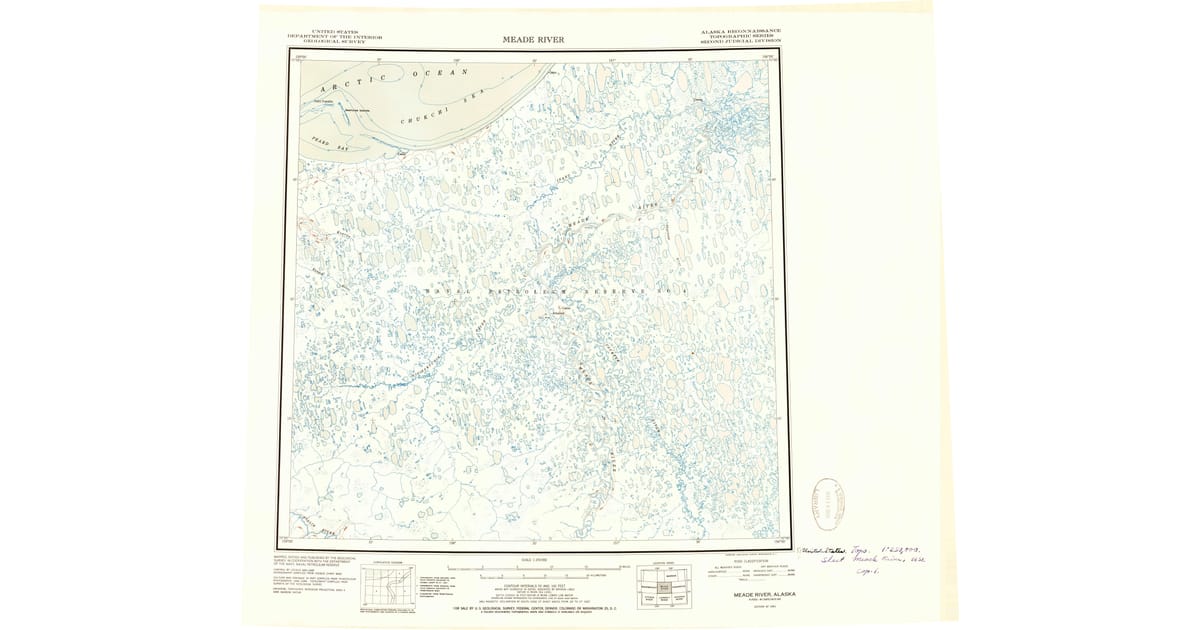 1900s (20th Century) Maps of Atqasuk, AK | Pastmaps