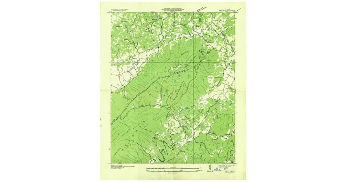 1930s Maps of Holly Springs, TN | Pastmaps