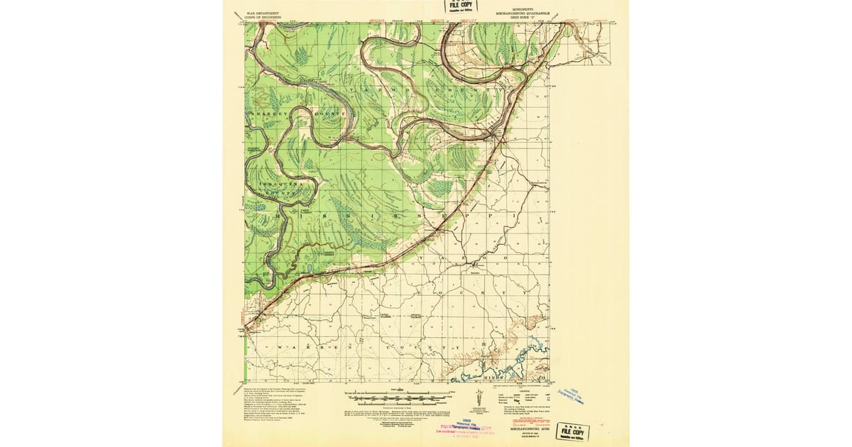 Old Maps of Kansas Landing, MS | Pastmaps
