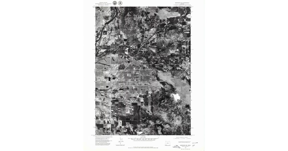 1974 Map of Medford NE, Jackson County, OR — High-Res | Pastmaps