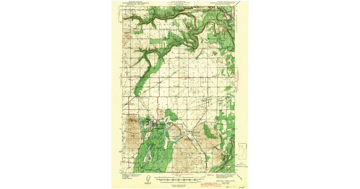 Old Maps of Silver Lake, WA | Pastmaps
