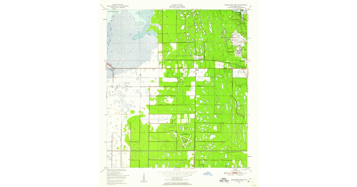1940s Maps of Melbourne, FL | Pastmaps