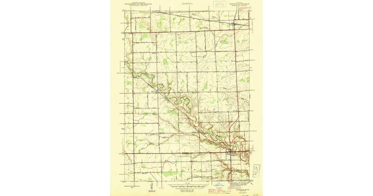 1940s Maps of Armada Township, MI | Pastmaps
