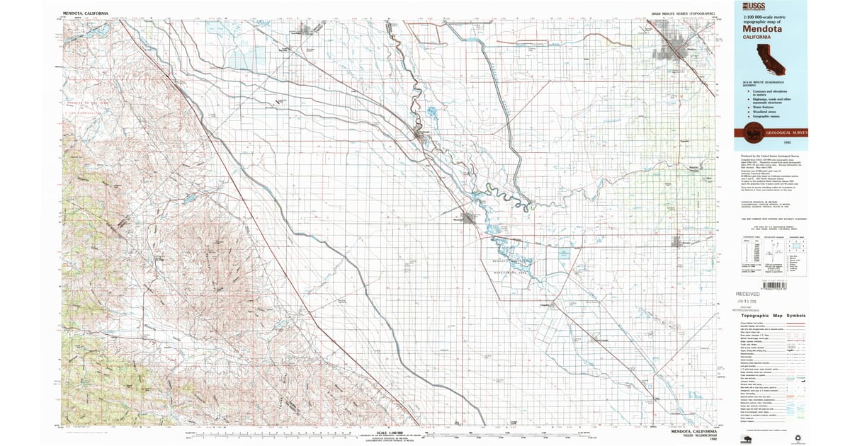 1980s Maps of Three Rocks, CA | Pastmaps