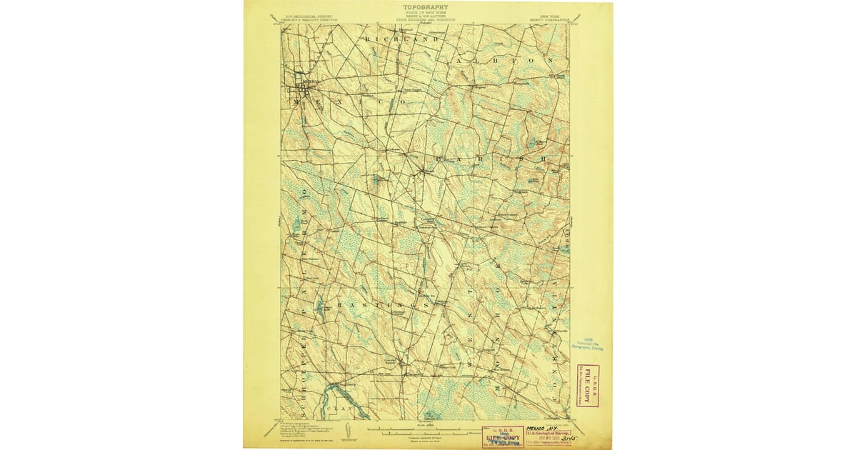 Old Maps of Mexico, NY | Pastmaps